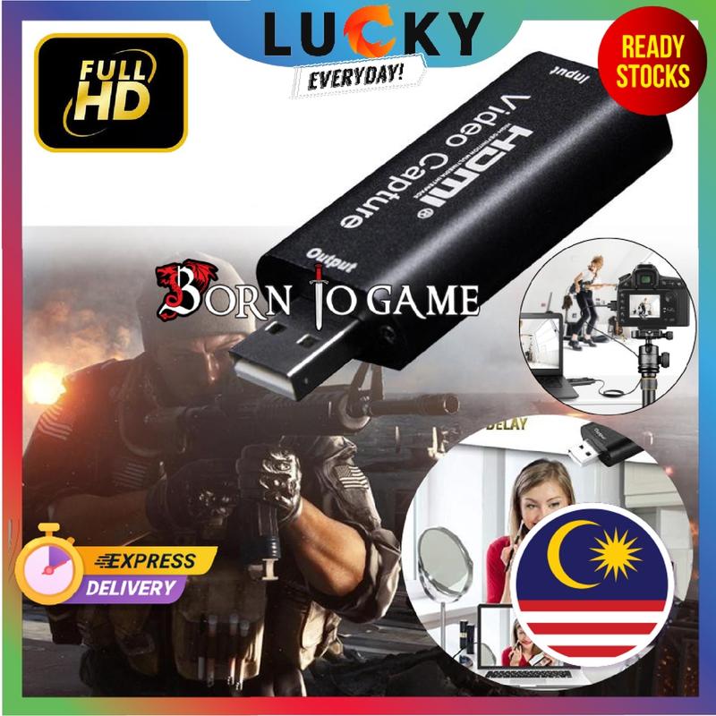 🔥Ready Stock🔥 4K 1080P USB Audio Video Capture Card HDMI t - TikTok ...