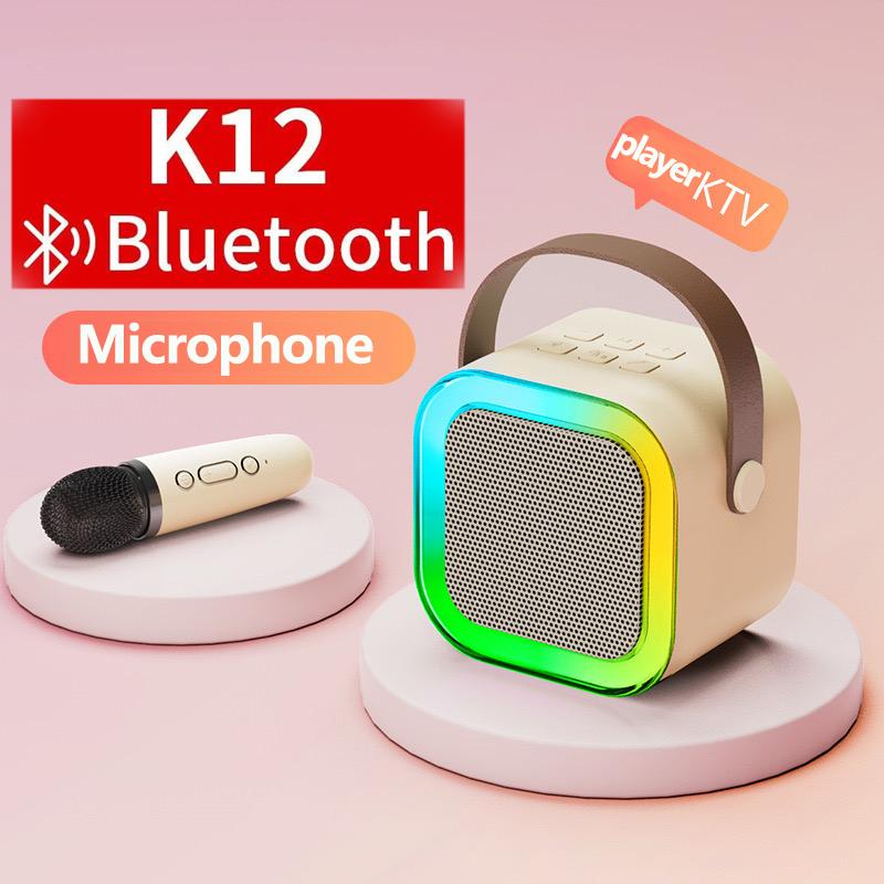 K12 Portable Mini Karaoke Wireless Audio Speaker Home KTV With - TikTok ...