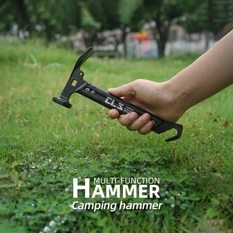 Camping Hammer, 1 Piece Portable Multifunctional Outdoor Tool ...
