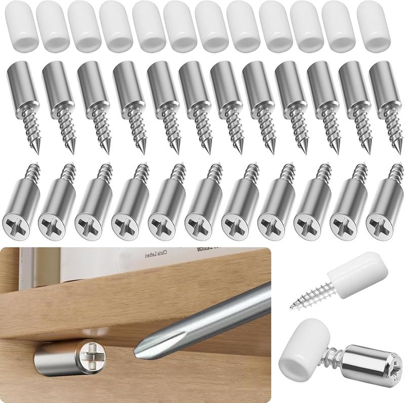 160 count Self-Tapping Screws Cabinet Laminate Support, Shel - TikTok Shop