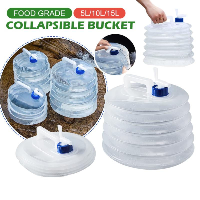 Folding bucket outdoor bucket camping bucket Portable large -capacity ...