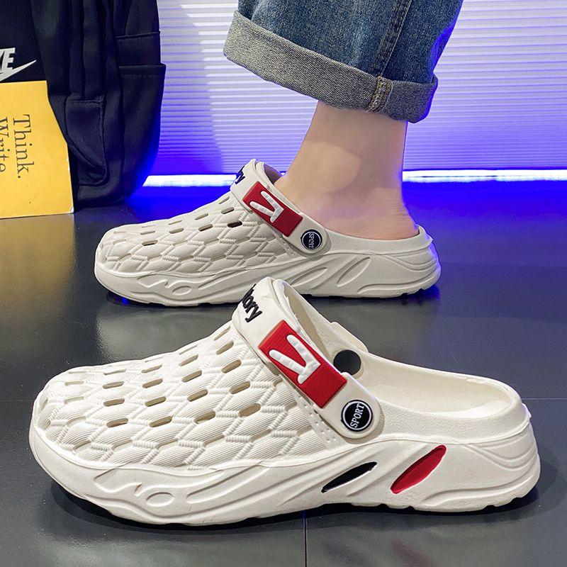 Summer New Coros Shoes Men's Large Size Non-Slip Wear-Resistant ...