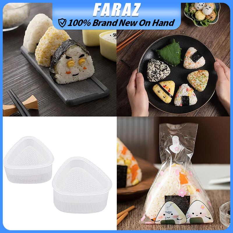 50PCs/Set Lovely Onigiri Packaging Bags and 2pcs Triangle Rice - TikTok ...