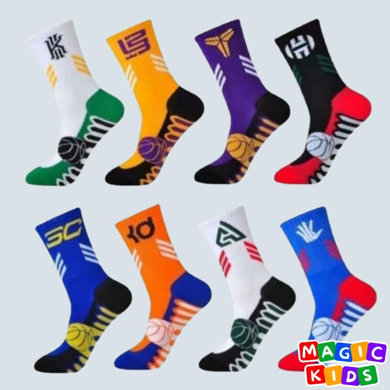 Magic Kids Basketball Socks 8-15Y Kids Socks Cotton Fashionable ...