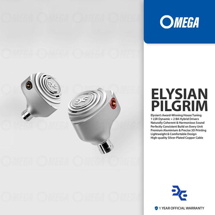 Jual ELYSIAN Pilgrim LSR Dynamic Driver + 4BA Hybrid Drivers In-ear IEM ...