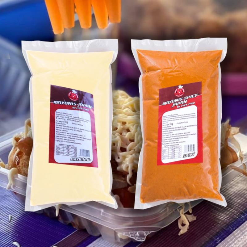 MAYONIS BY CHEF TAKO ORIGINAL / SPICY (1L) - TikTok Shop Malaysia