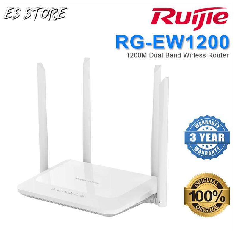 RUIJIE REYEE RG-EW1200 1200M Dual-band Wireless Router with Reyee - TikTok Shop Malaysia
