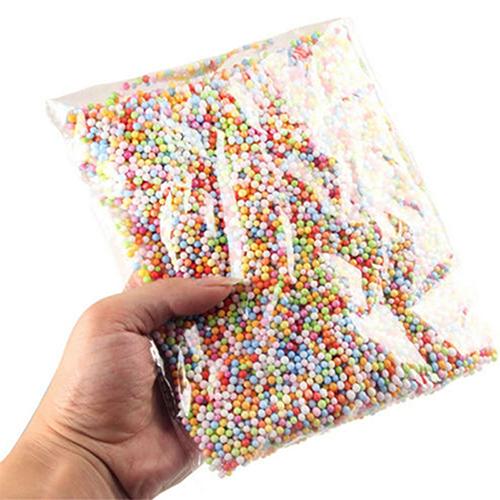Xvgubhu-Assorted Colors Craft Styrofoam Filler Foam Mini Beads - TikTok ...