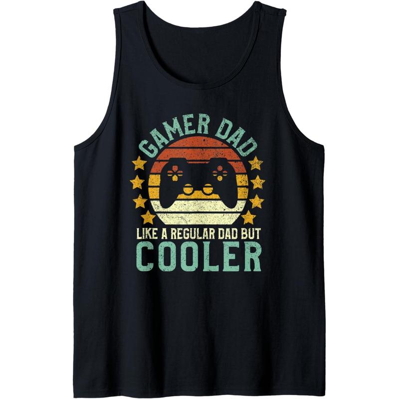 Mens Gamer Dad | Funny Video Game Player & Gaming Father Gif - TikTok Shop