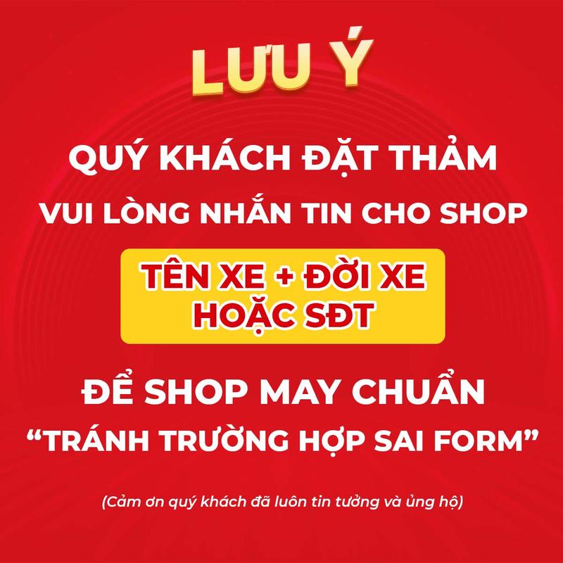 [Đổi trả miễn phí]Thảm Ô VUÔNG cho xe 5 chỗ: tuỳ dòng xe KH ib - TikTok ...