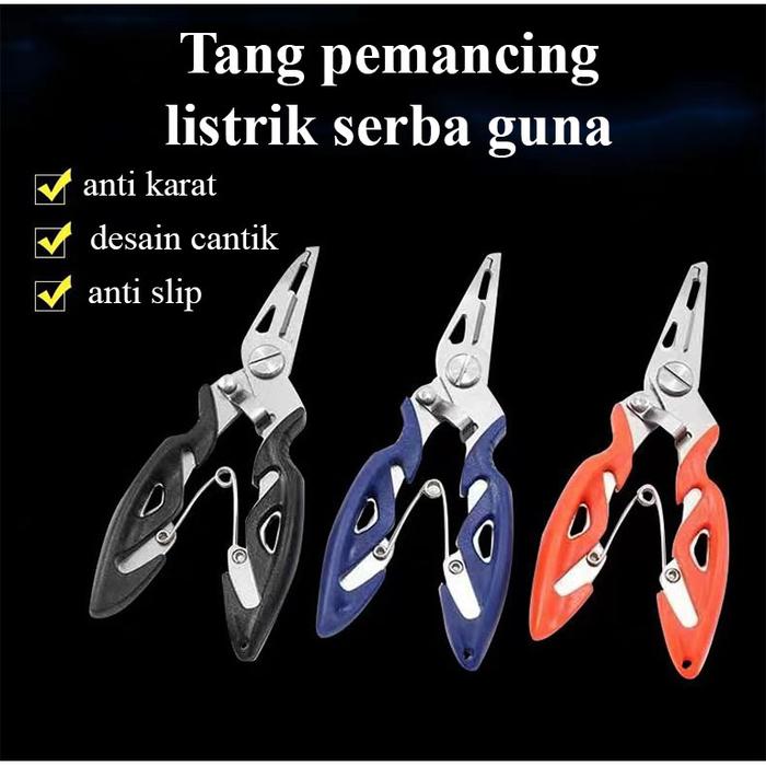 Jual Tang Kail Pancing Stainless Steel Fishing Hook Remover Tang Split ...