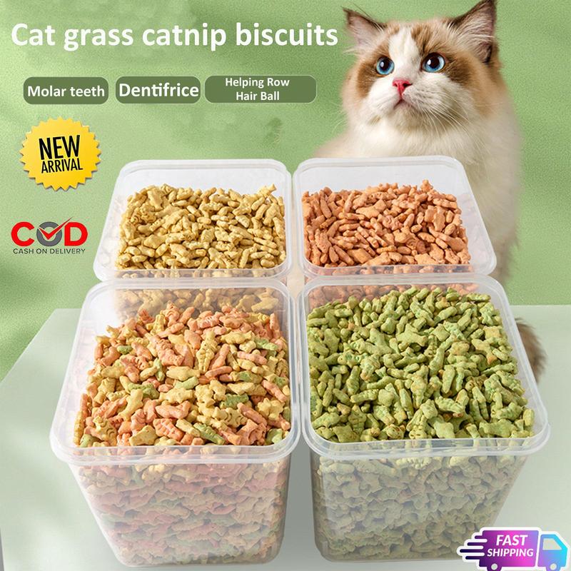 (Special Offer) Cat grass and catnip biscuits help digestion - TikTok ...