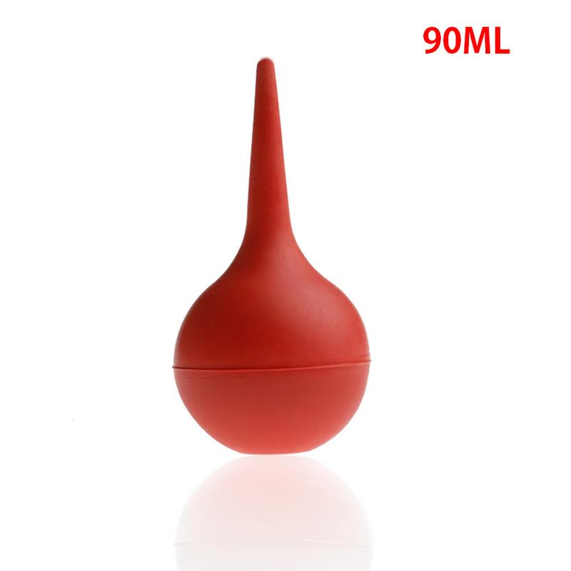 90ml Rubber Suction Ear Washing Syringe Squeeze Bulb Laboratory ...