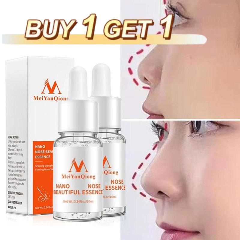 【BUY 1 Free 1】MeiYanQiong Gold Nose Beautiful Essence Nose Massage ...