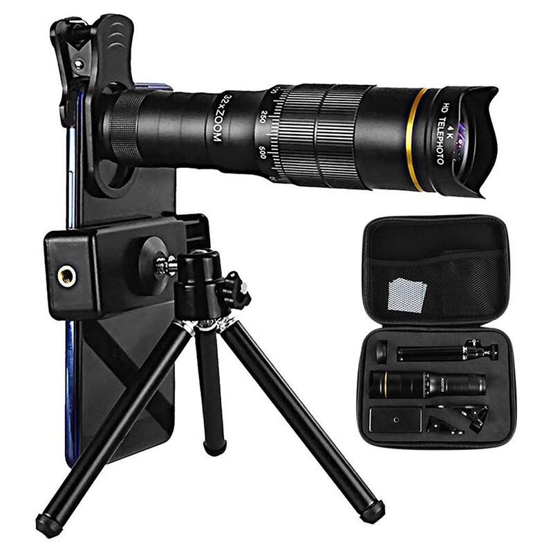 Kanta Zum Telefon Bimbit, Resolusi 4K, Pelarasan Dwi, Pembesaran ...