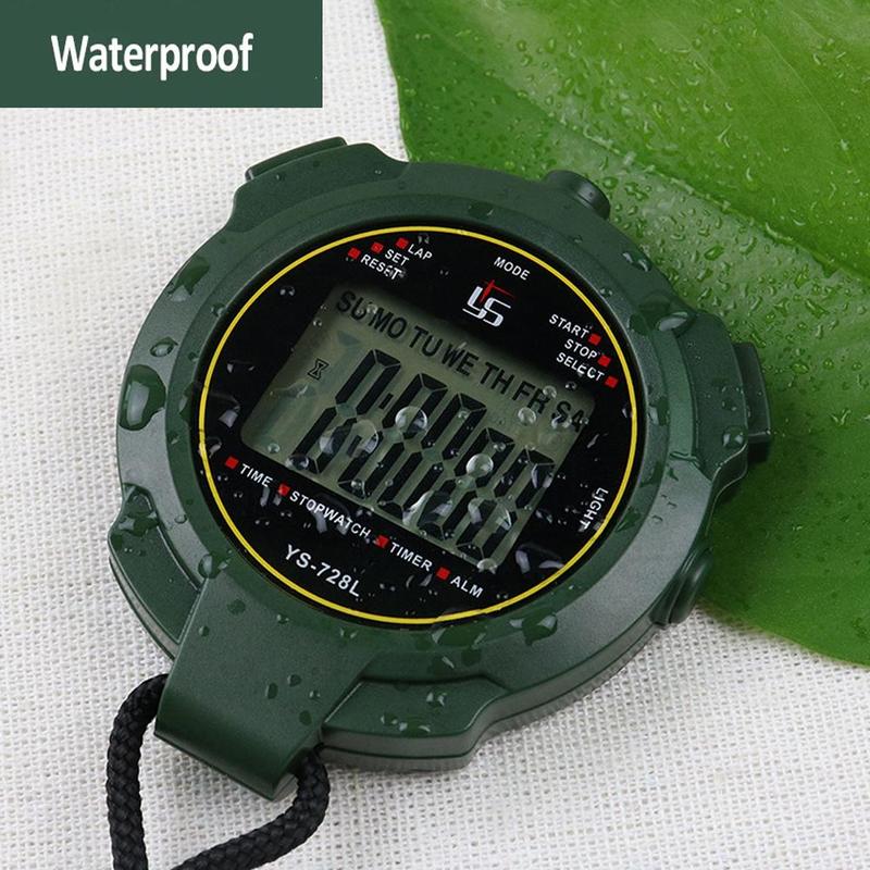 1Pcs Digital Stopwatch Waterproof Luminous Sports Meeting Athlete ...