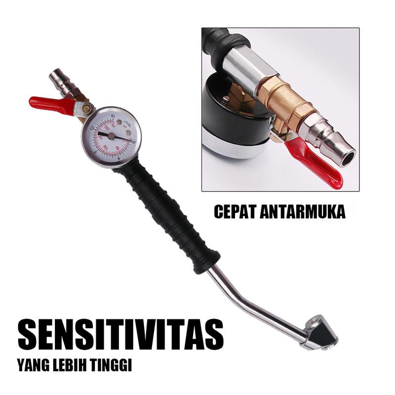 Inflator Ban Mobil & Truk COD dengan Pengukur Tekanan - Tuas Inflasi ...