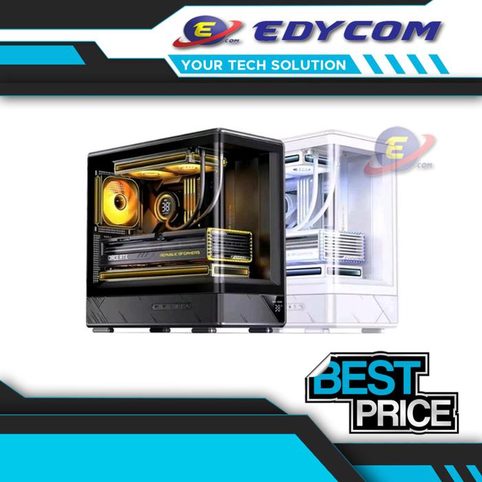 Jual CASE JONSBO D200 - MATX TEMPERED GLASS - BLACK - Kota Pekanbaru ...