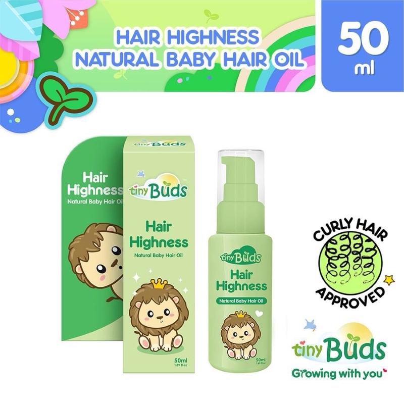 Tiny Buds Hair Highness Natural Baby Hair Oil 50ml - TikTok Shop ...