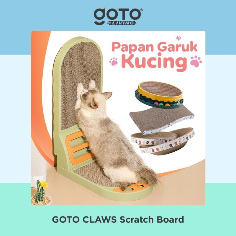 Goto [COD] Claws Papan Garukan Kucing Scratch Board Cakaran Hewan ...