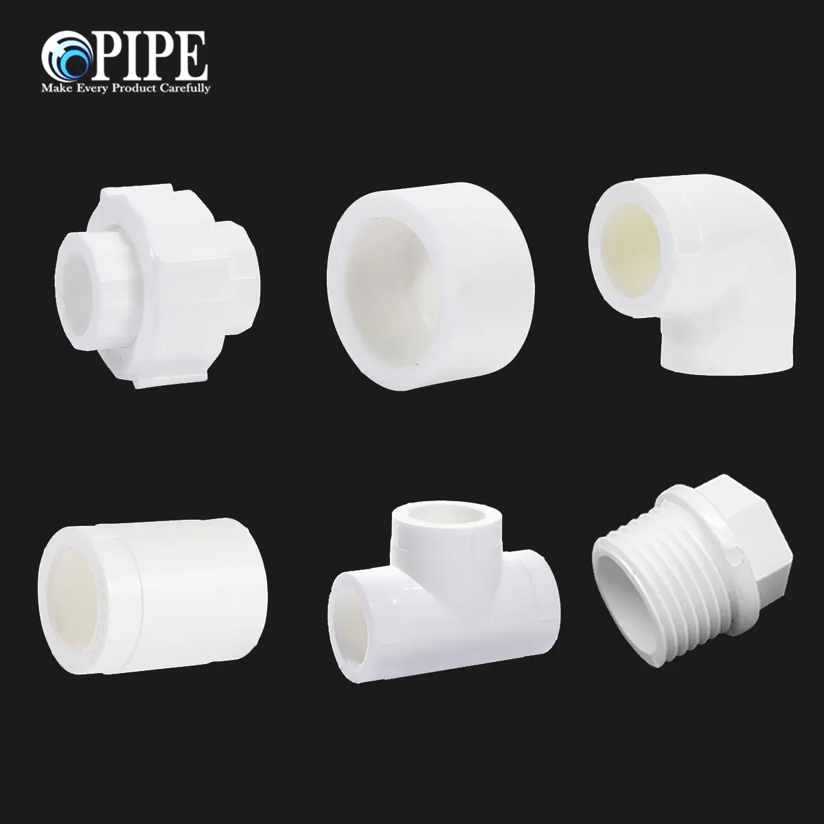 Ecopipe PPR Fittings Wholesale 1/2'' 3/4'' 1'' Coupling/Tee/Elbow/End ...