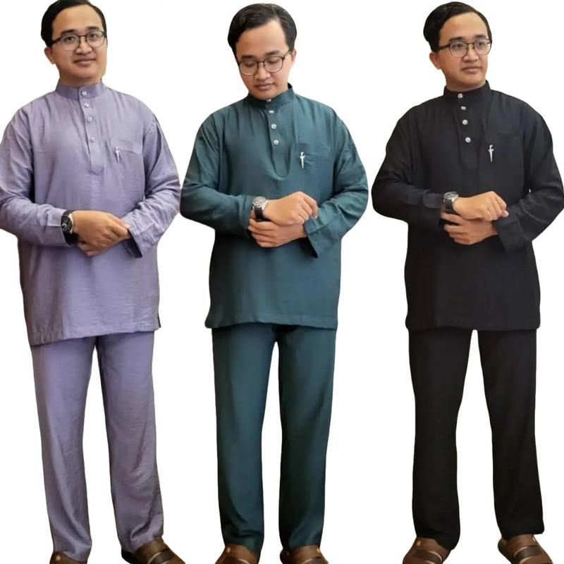 Baju Melayu Collar Cotton Berkualitas Tinggi dari Kain Katun - TikTok ...