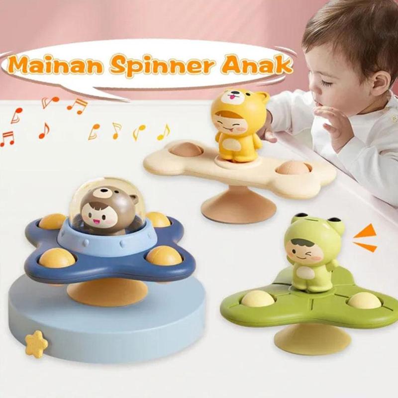 Catoon Bath Toys 6-12-18 Months Baby Toy Suction Cup Spinner - TikTok ...