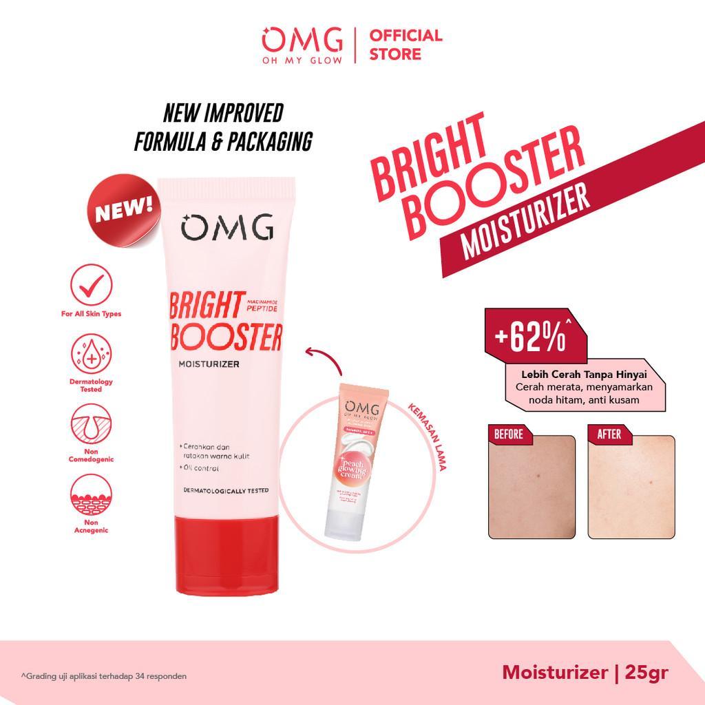 OMG Oh My Glow Bright Booster Moisturizer 25 g - Untuk Semua Jenis ...