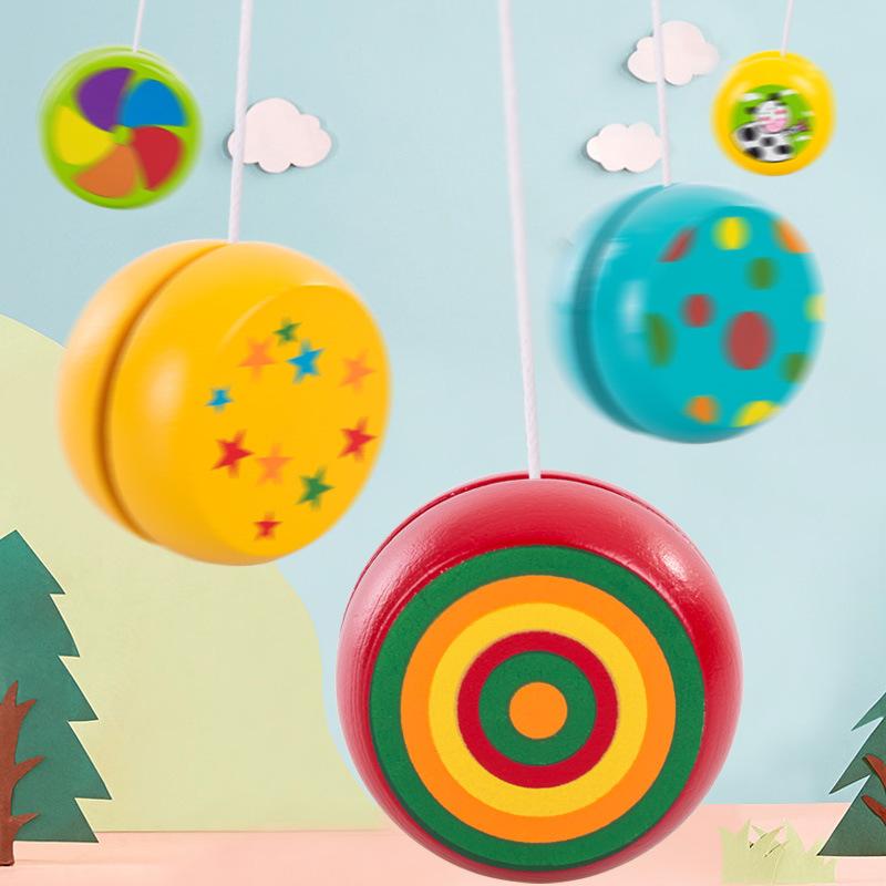 Traditional Wooden Children Yo-Yo Swing Elementary School Student ...