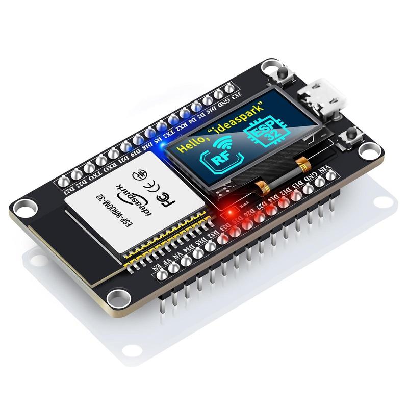 IDEASPARK ESP32 Development Board, 0.96 Inch OLED Display Board ...