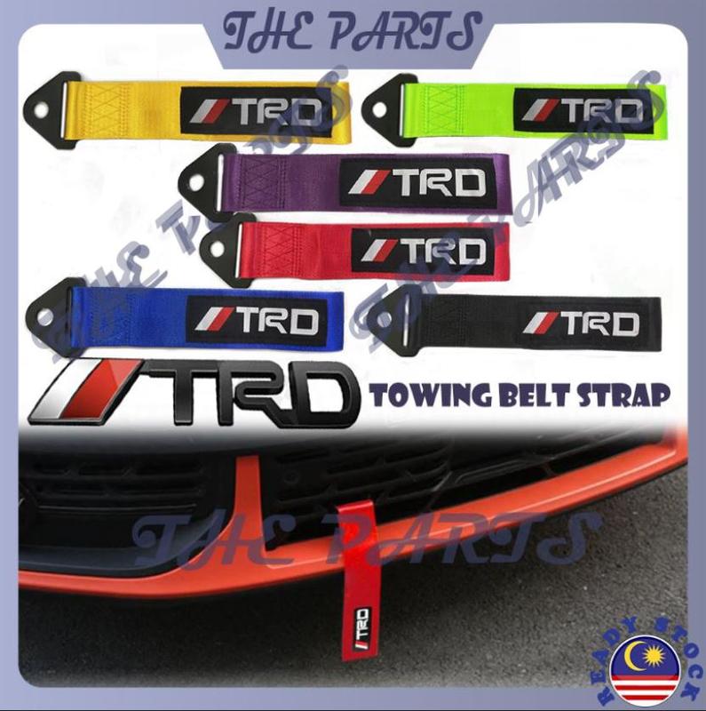 Universal TRD Towing Strap Belt Car Front Rear Bumper Car To - TikTok ...