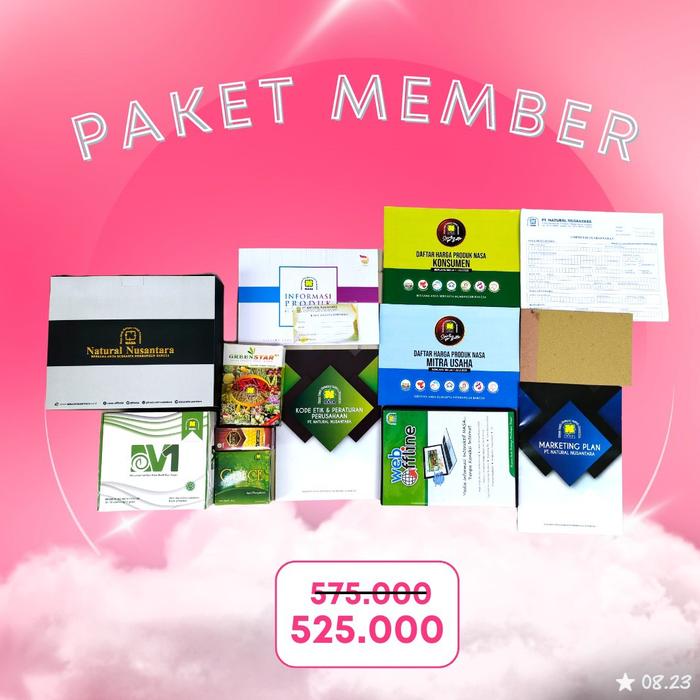 Jual Wajah Paket Pendaftaran Member NASA Terbaru di Bisnis NASA agak ...