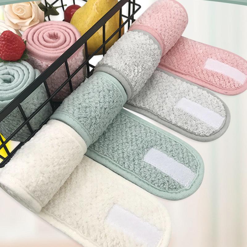 Adjustable Makeup Headband Soft Face Wash Towel Bath Spa Facial ...