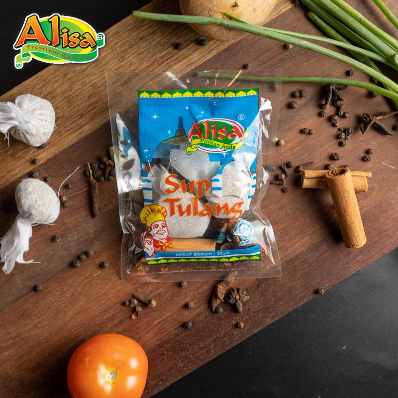 Alisa Sup Tulang Ramuan Asli Oxtail Soup Natural ingredient (12 ...