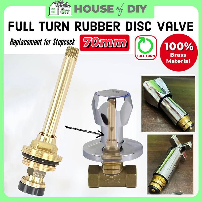 Full Turn Rubber Disc Valve Replacement Valve for Stopcock Tap - TikTok ...