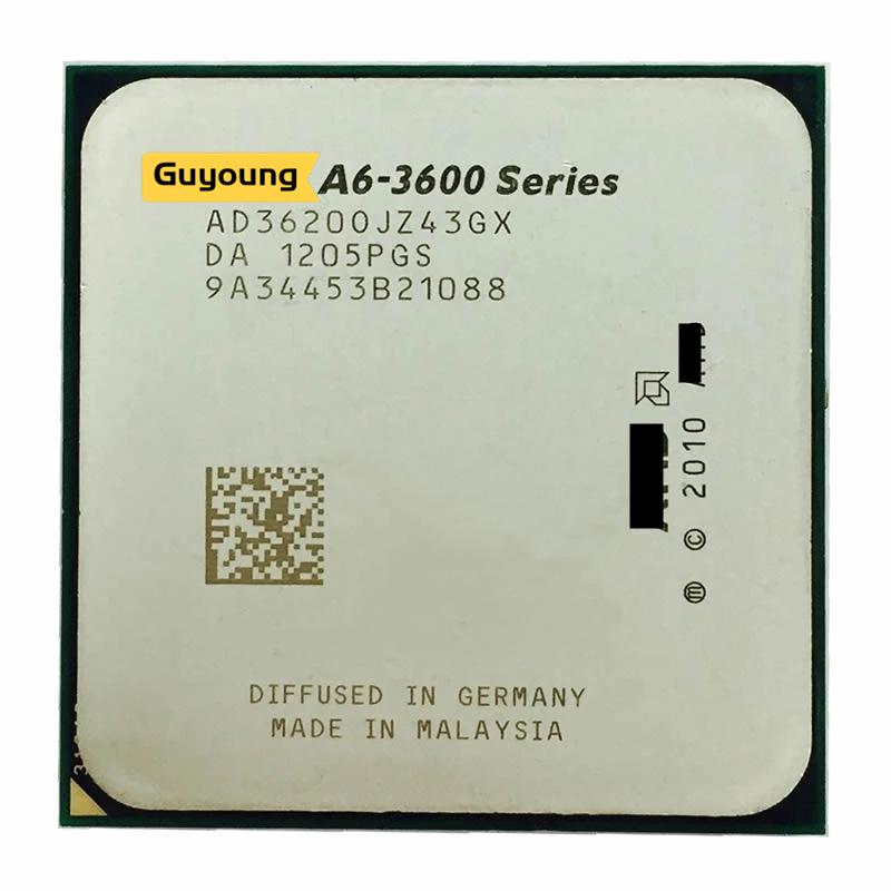 A6-Series A6-3620 A6 3620 2.5 GHz Used Triple-Core CPU Processor ...