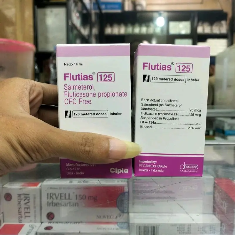 inhaler semprot flutias suplemen kesehatan - Shop | Tokopedia