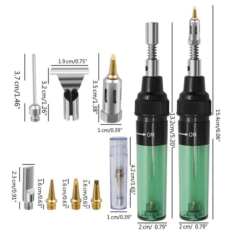 Efficient Gas Soldering Iron Set Repair Kits Heating Tool fo - TikTok ...