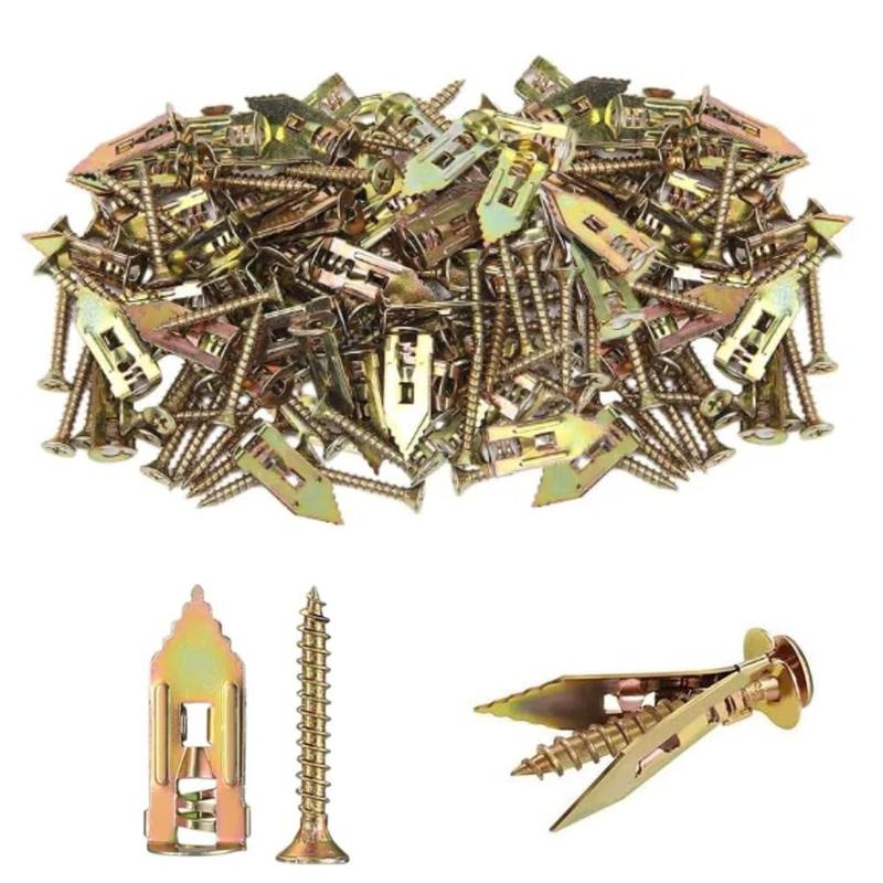 Self Drilling Anchors Screws 40/200 Pcs, (0.47X1.18inch)Upgraded Self ...