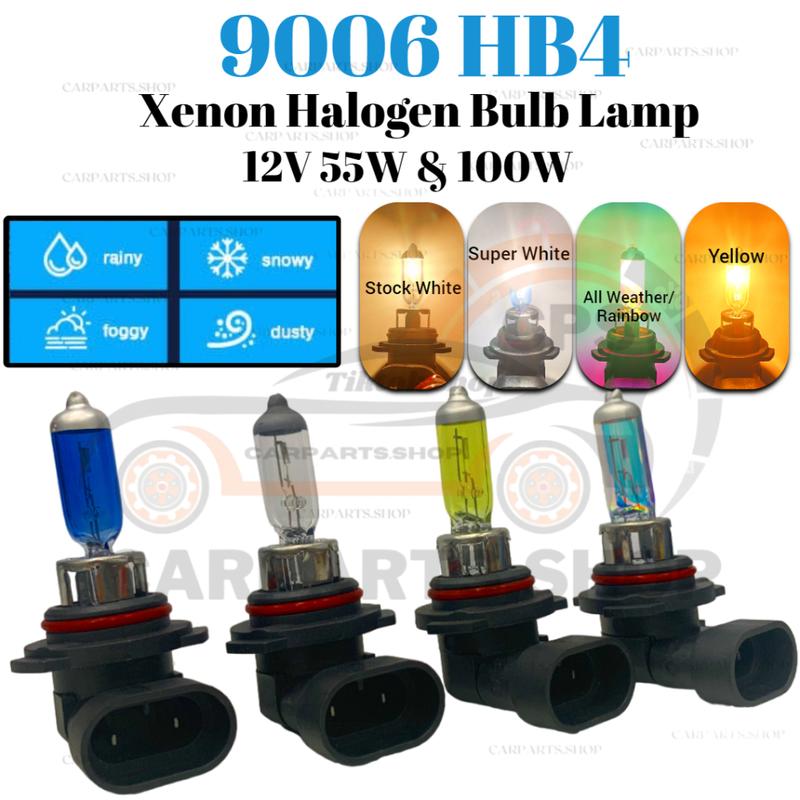 9006/HB4 Car Xenon Ultra Super White Stock White Yellow All Weather ...