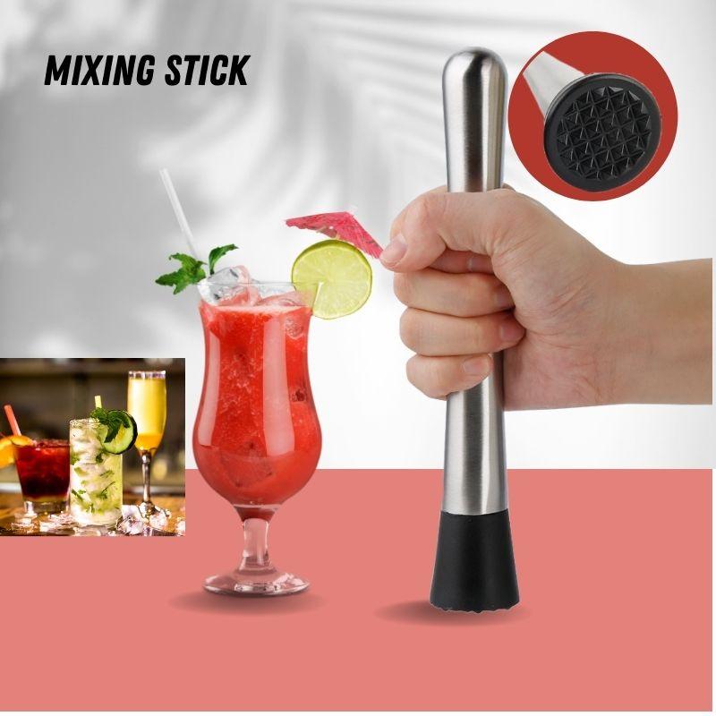 【Ready Stock】 Cocktail Ice Hammer Crusher Mixing Swizzle Stick - TikTok ...