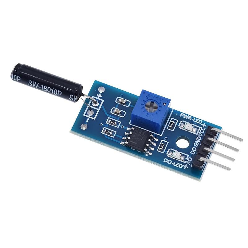 High-Sensitivity Vibration Sensor Module SW1801P - Durable ABS ...