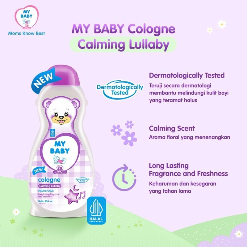 My Baby Cologne 100ml - My Baby Cologne Soft Gentle & Sweet Floral ...