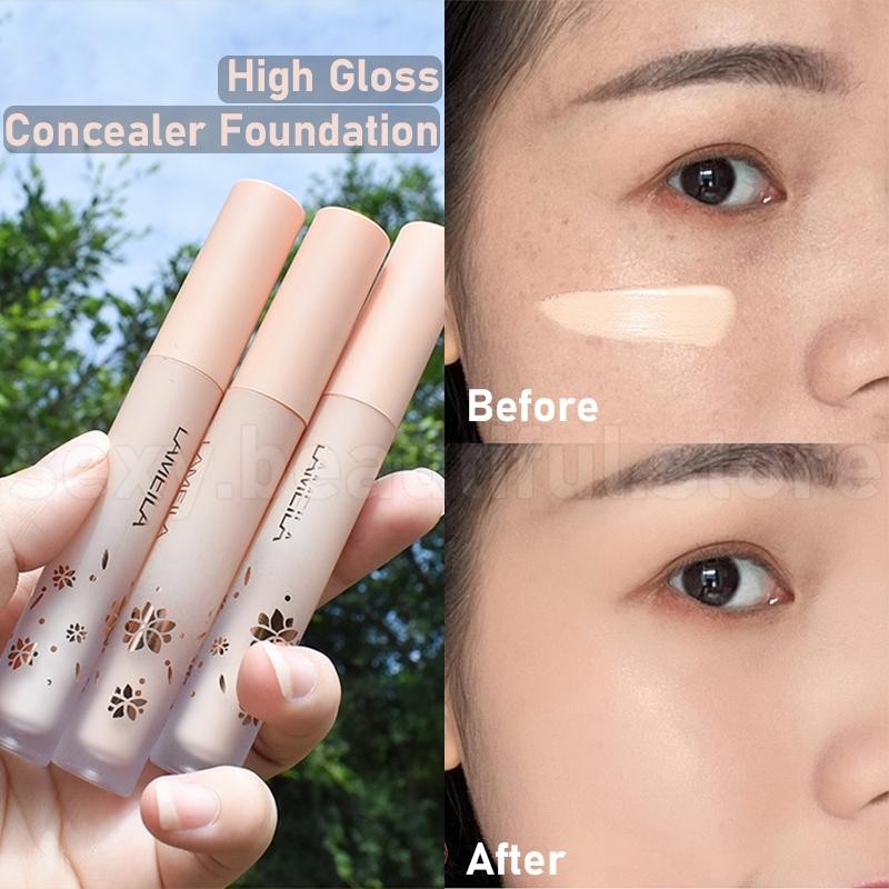 Lameila High Gloss Concealer Foundation Waterproof Oil Control - TikTok ...