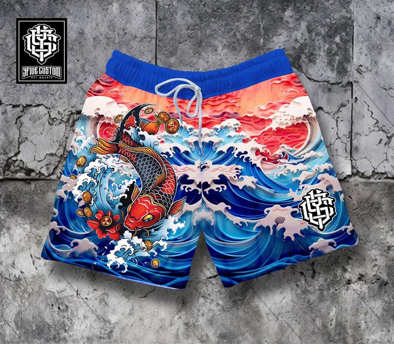YFIVE AIRCOOL MESH 2SIDE POCKETS SHORT FULL SUBLIMATION high - TikTok ...