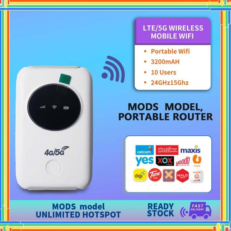 COD New 4G/5G LTE Protable Mobile WiFi Hotspot MOD modem mo - TikTok Shop Singapore