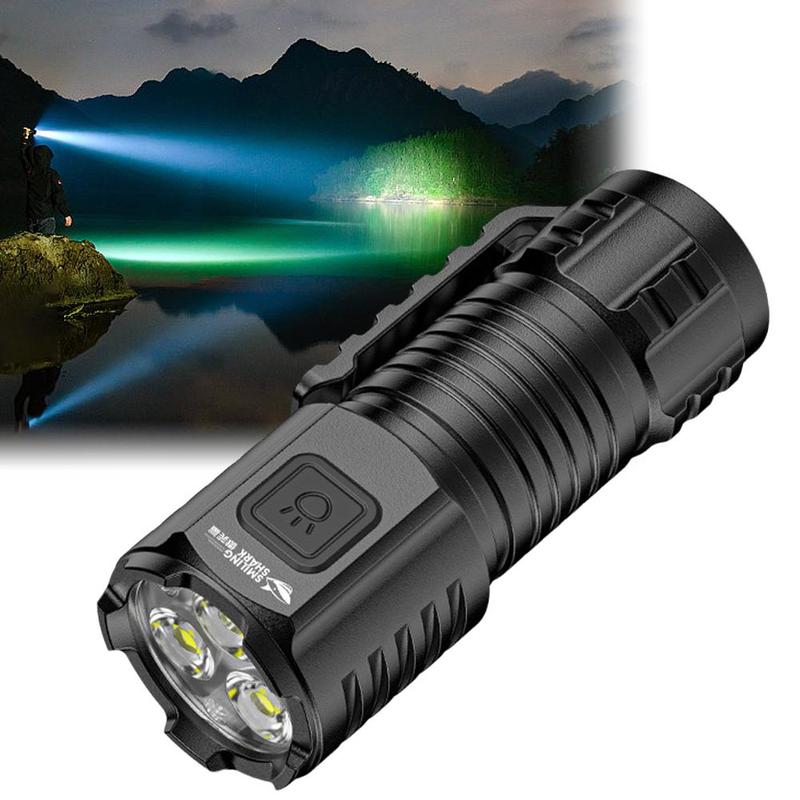 Three-eyed Monster Mini Flash Super Powerful Flashlight Portable ...