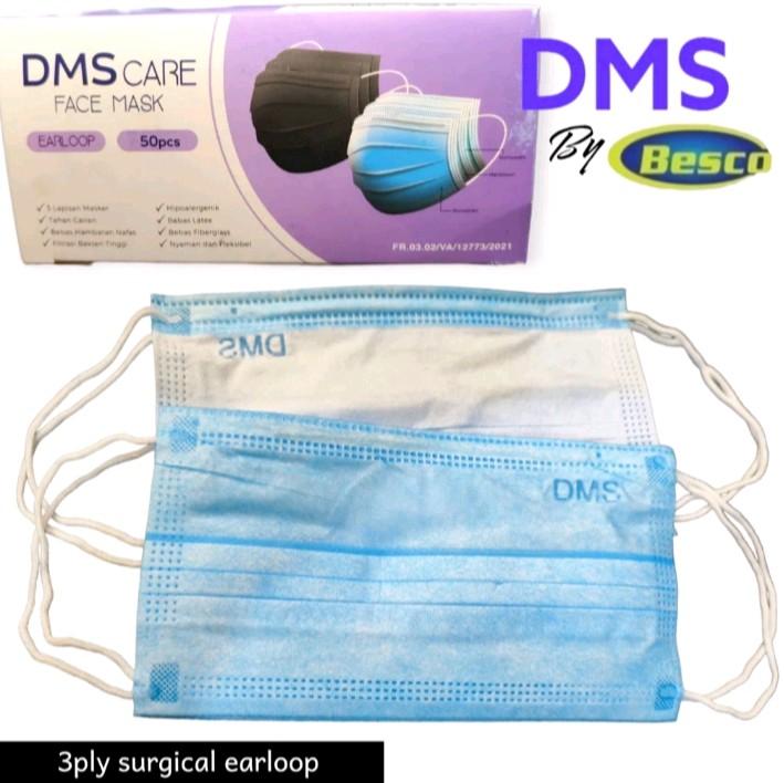 MASKER EARLOP DMS CARE ISI 50PCS/BOX - Shop | Tokopedia