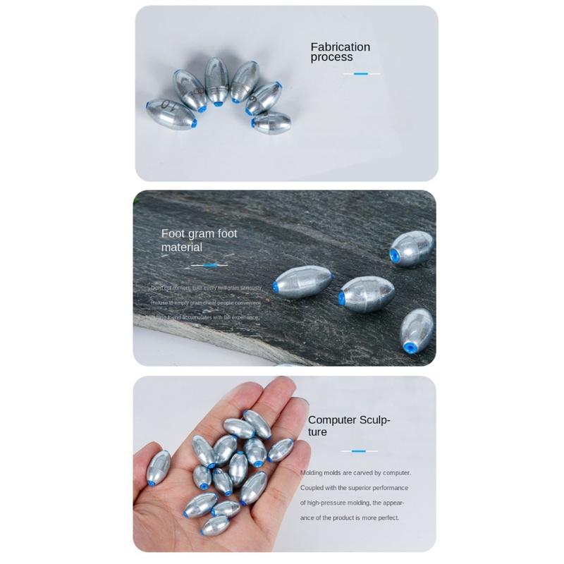 Sinker Memancing, Bahan Keluli Karbon Aloi Baharu, 20pcs, Tersedia ...