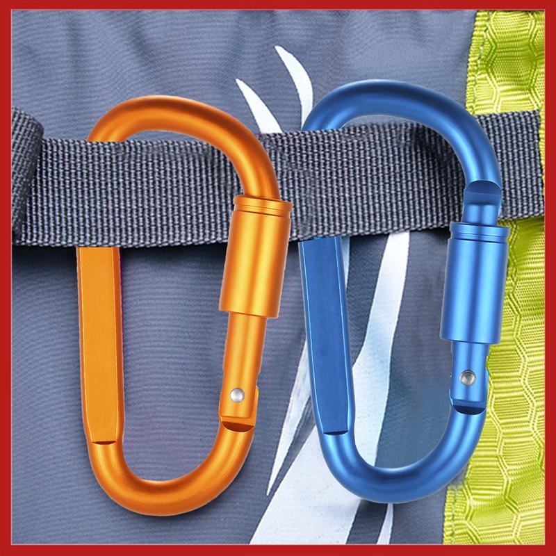 Woekasa Carabiner Clip Indeformable Easy Carry Heavy Duty Wear ...